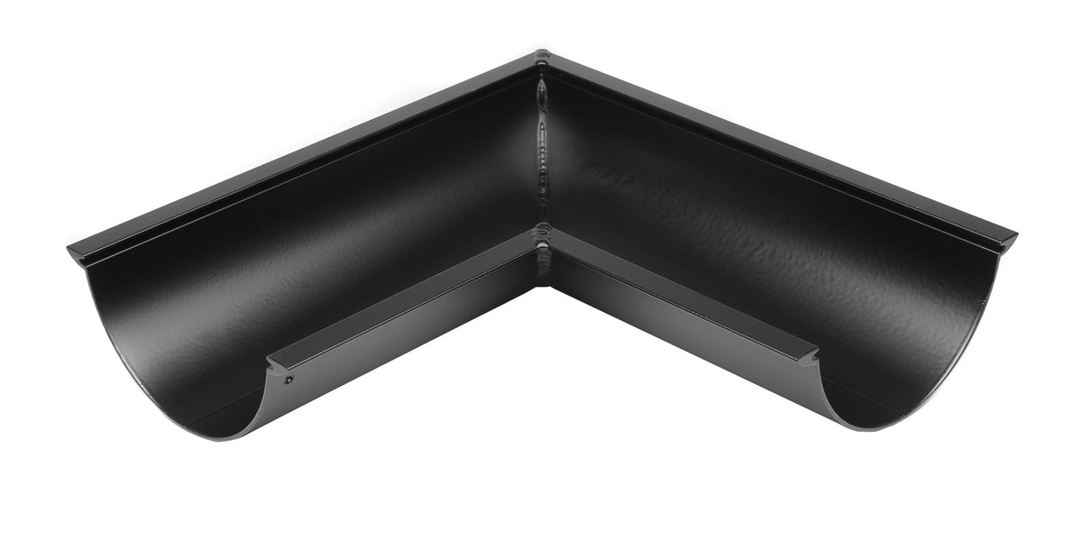 Alumasc AX SnapFix Beaded Half Round Extruded Aluminium 90 Degree Angl