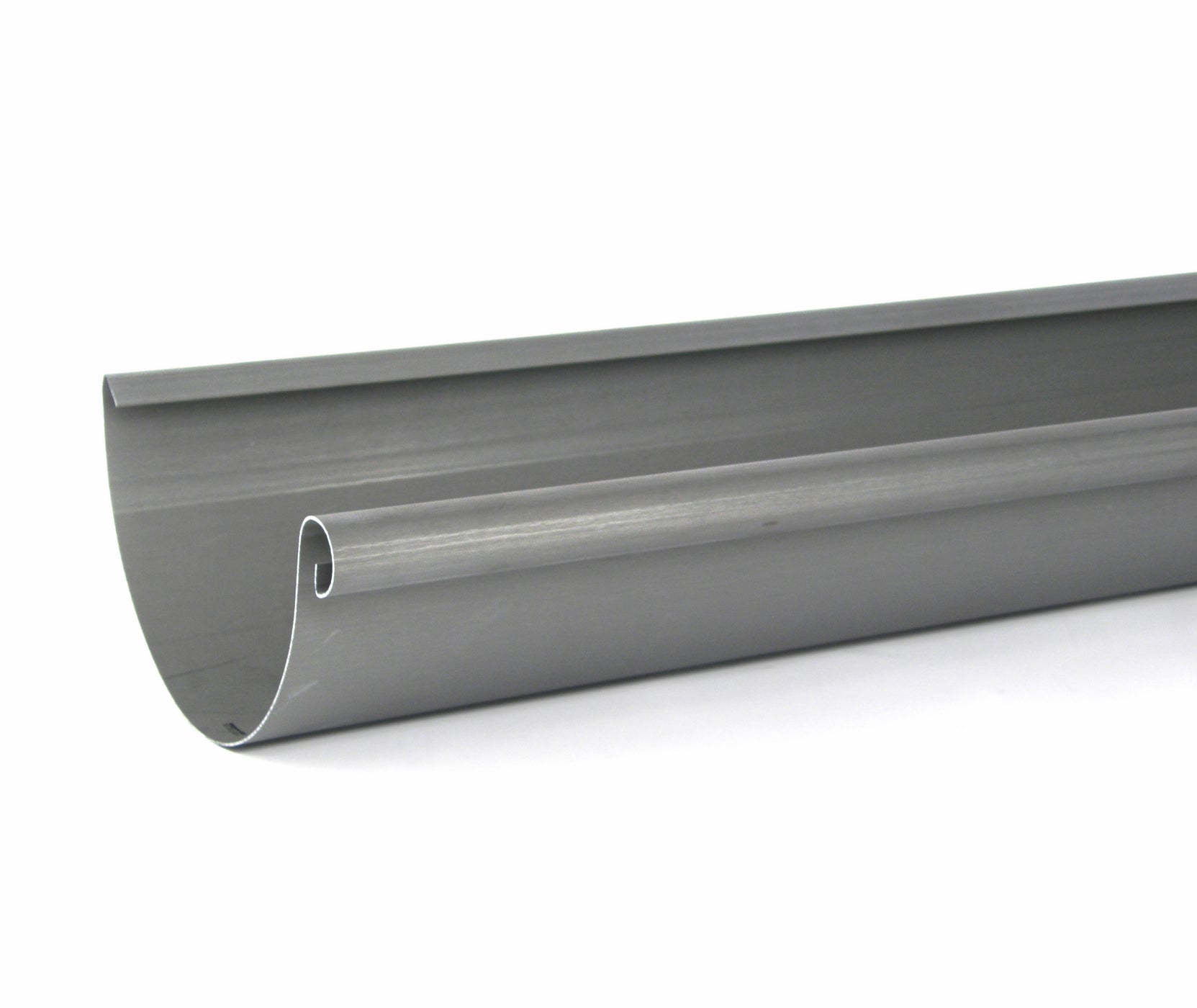 Alumasc Infinity Quartz Zinc - Half Round Gutter 125mm x 3m